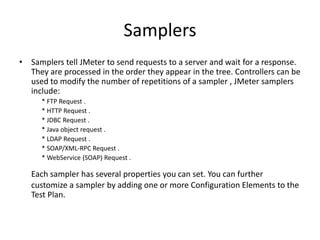 Apache JMeter - A brief introduction | PPTX