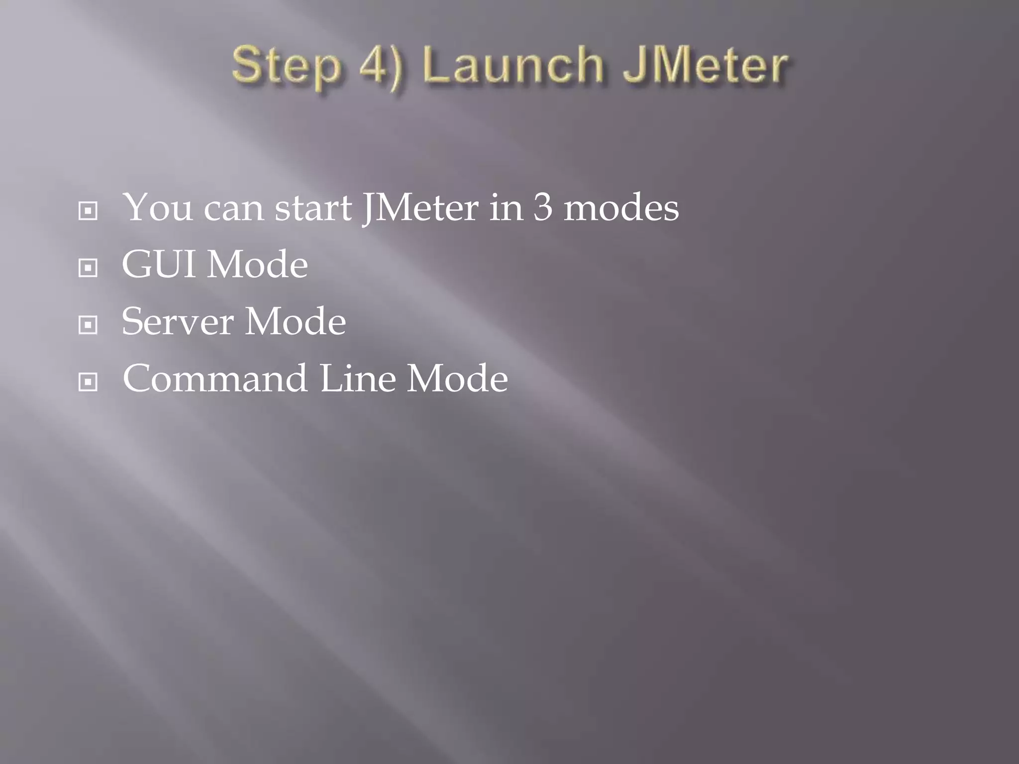 Jmeter introduction | PPT