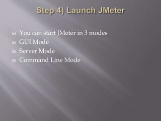 Jmeter introduction | PPTX