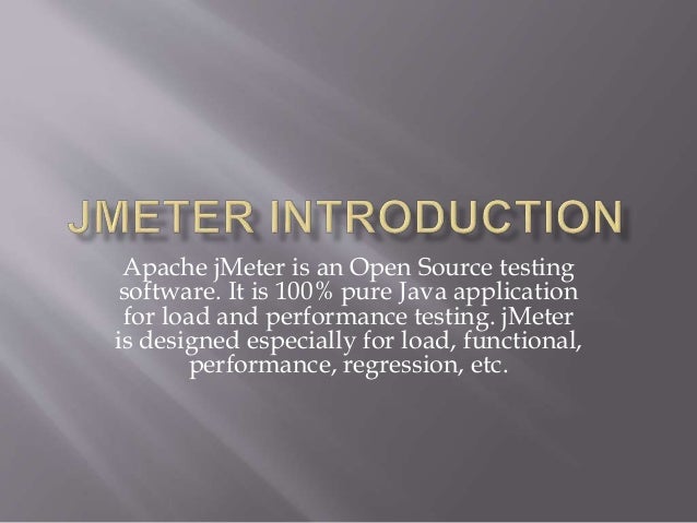 Jmeter Introduction
