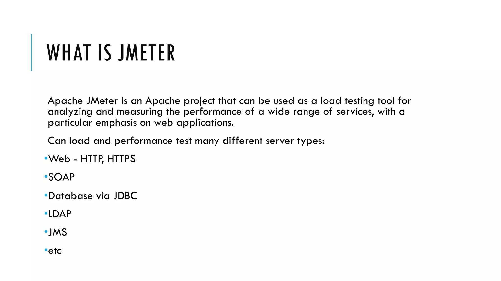 Introduction to JMeter | PPT