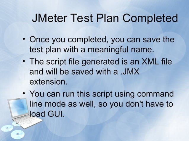JMeter_introduction_Final.ppt for jmeter | PPT