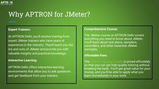 JMeter Training in Delhi | PPT