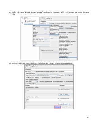 Utilizando Proxy no Jmeter Passo a Passo | PDF