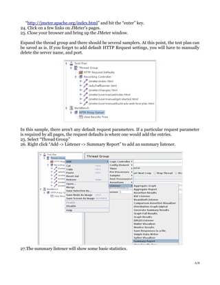 Jmeter proxy step_by_step | PDF | Web Development | Internet