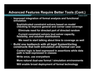 The Future of SystemVerilog Verification | PDF