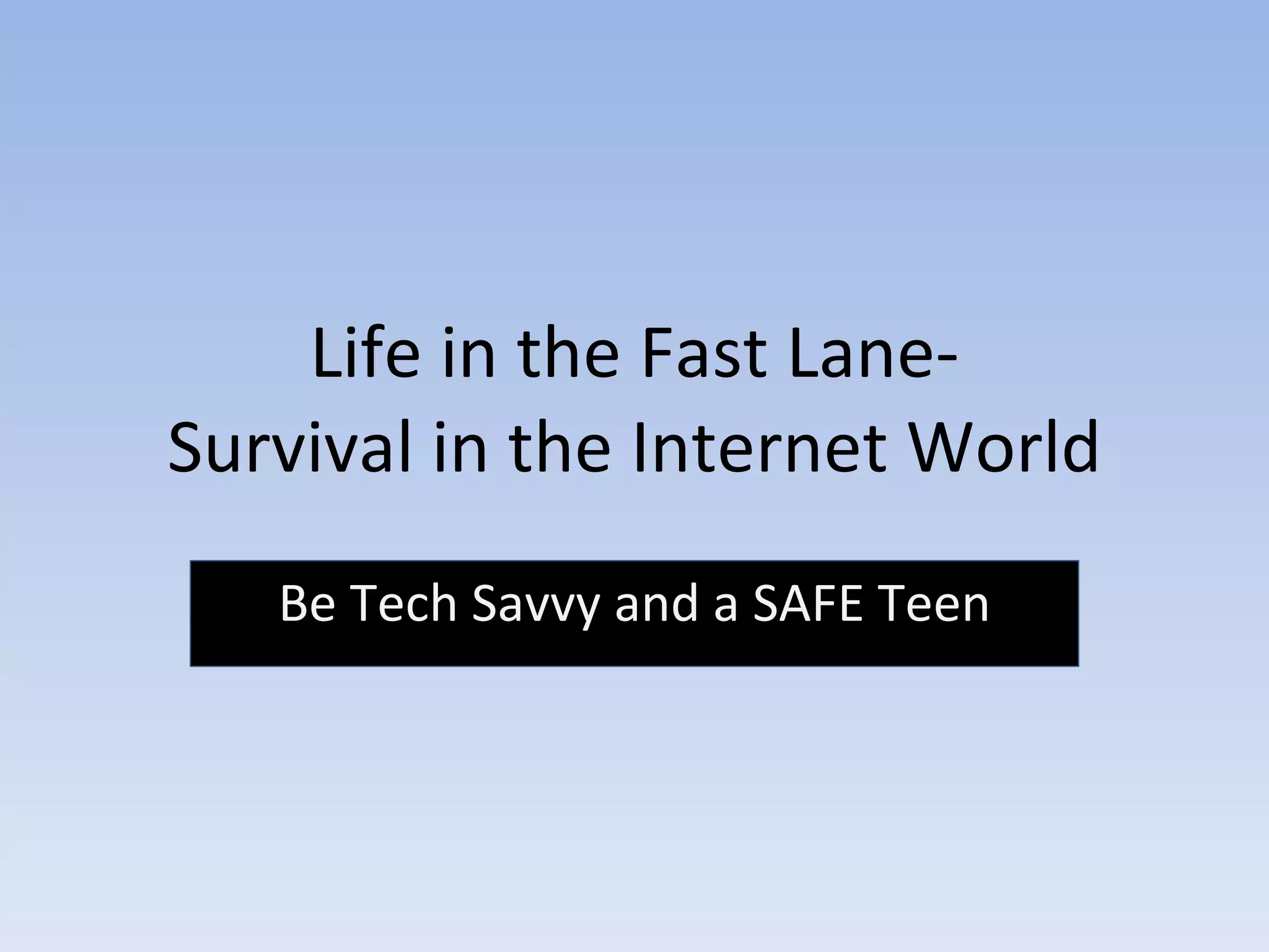 Internet Safety | PPT