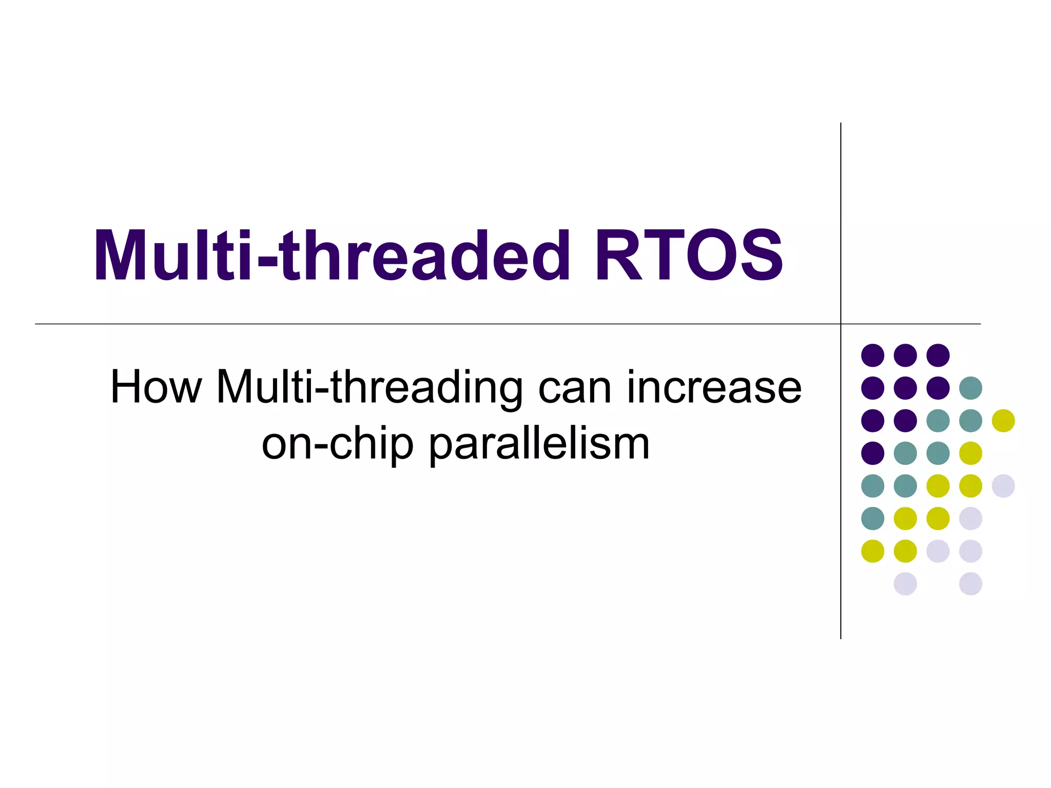 Multi threaded rtos | PPT