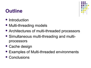 Multi threaded rtos | PPT
