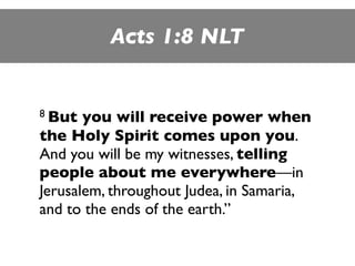 _MINISTRY_Encounter #3_Presence of the Holy Spirit | PPT
