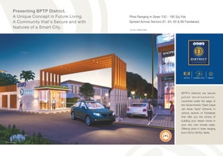 Bptp district BPTP Affordable Plots Faridabad under Deen Dayal Jan Awas ...