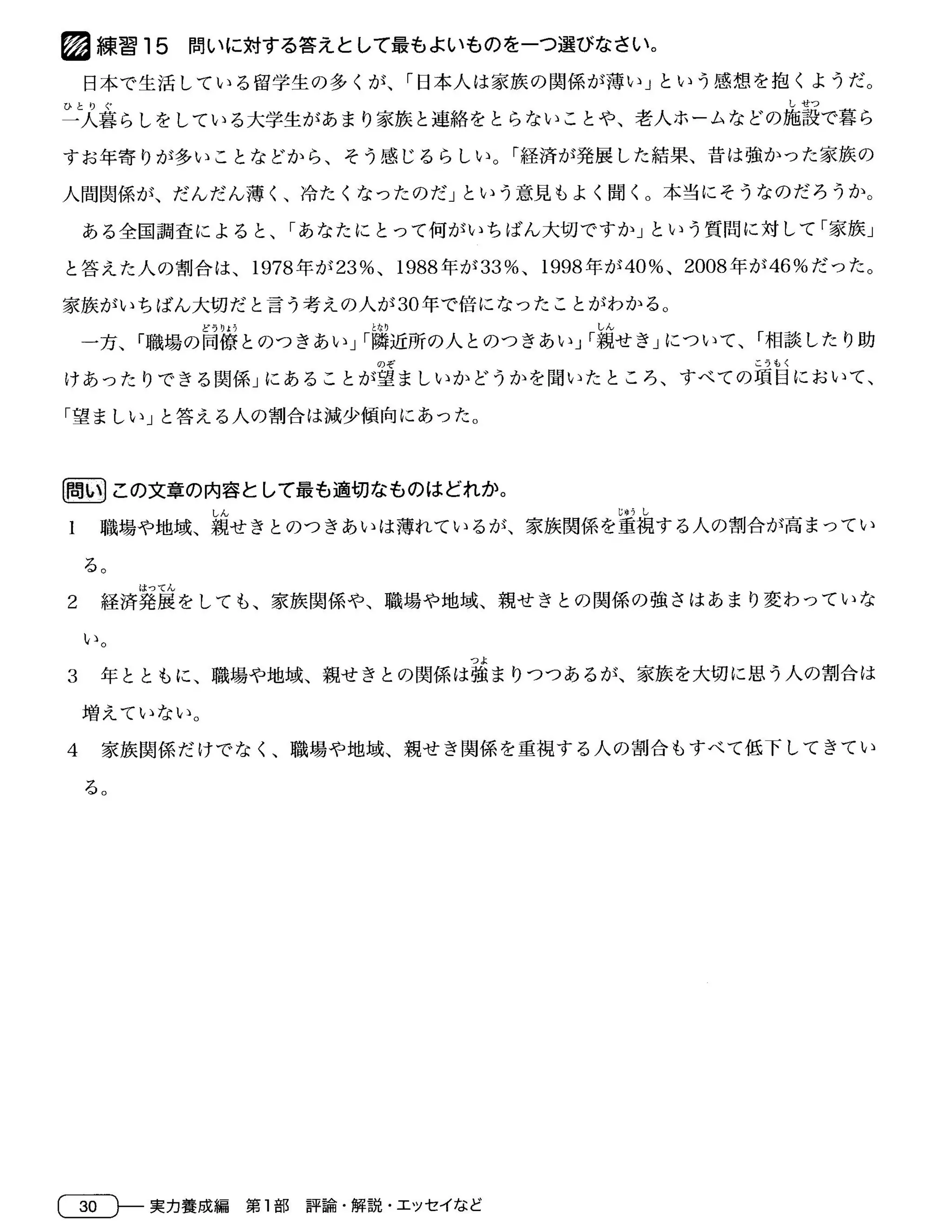 shin kanzen masuta n2 dokkai JLPT | PDF