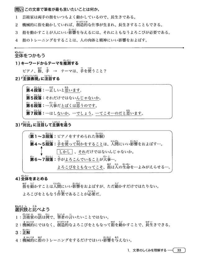 shin kanzen masuta n2 dokkai JLPT | PDF