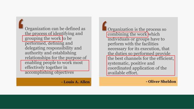 The Organization; Concepts & Principles | PDF | Business | Business and ...