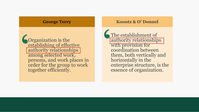 The Organization; Concepts & Principles | PDF | Business | Business and ...