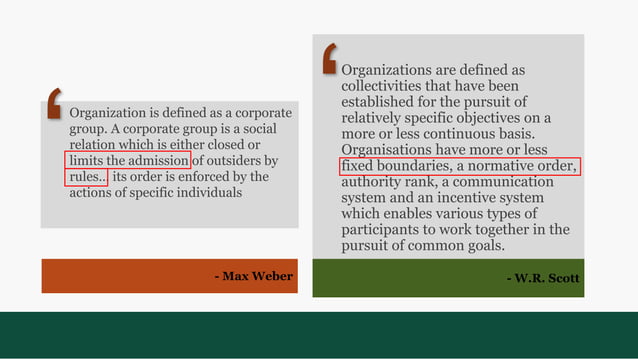 The Organization; Concepts & Principles | PDF | Business | Business and ...