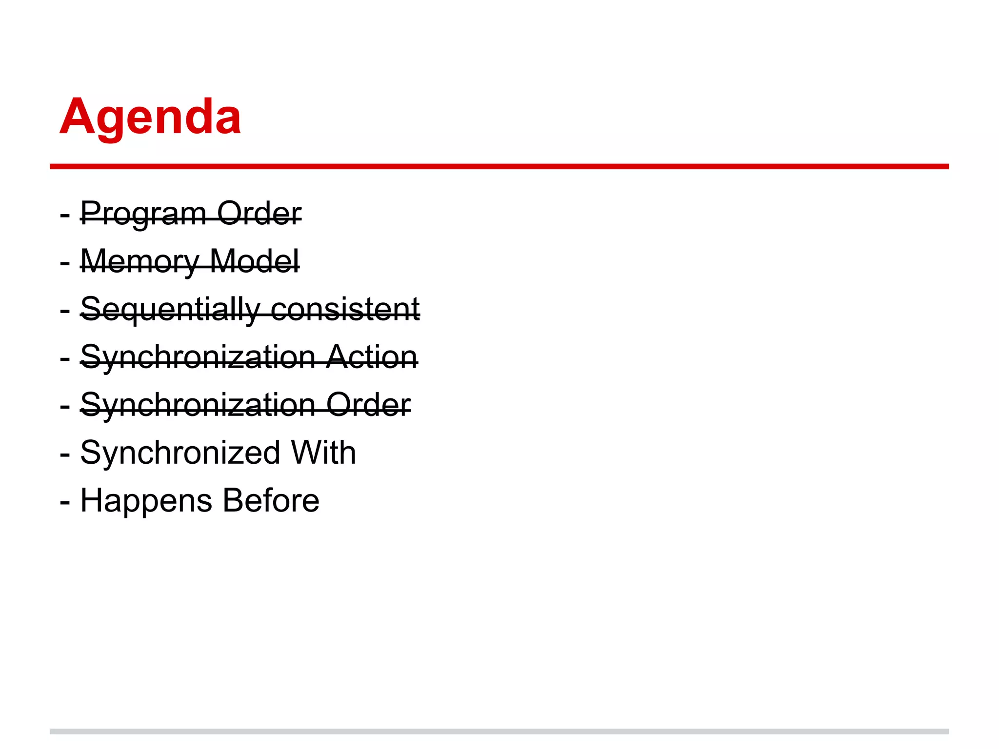 Java Memory Model. Quick introduction. | PPT