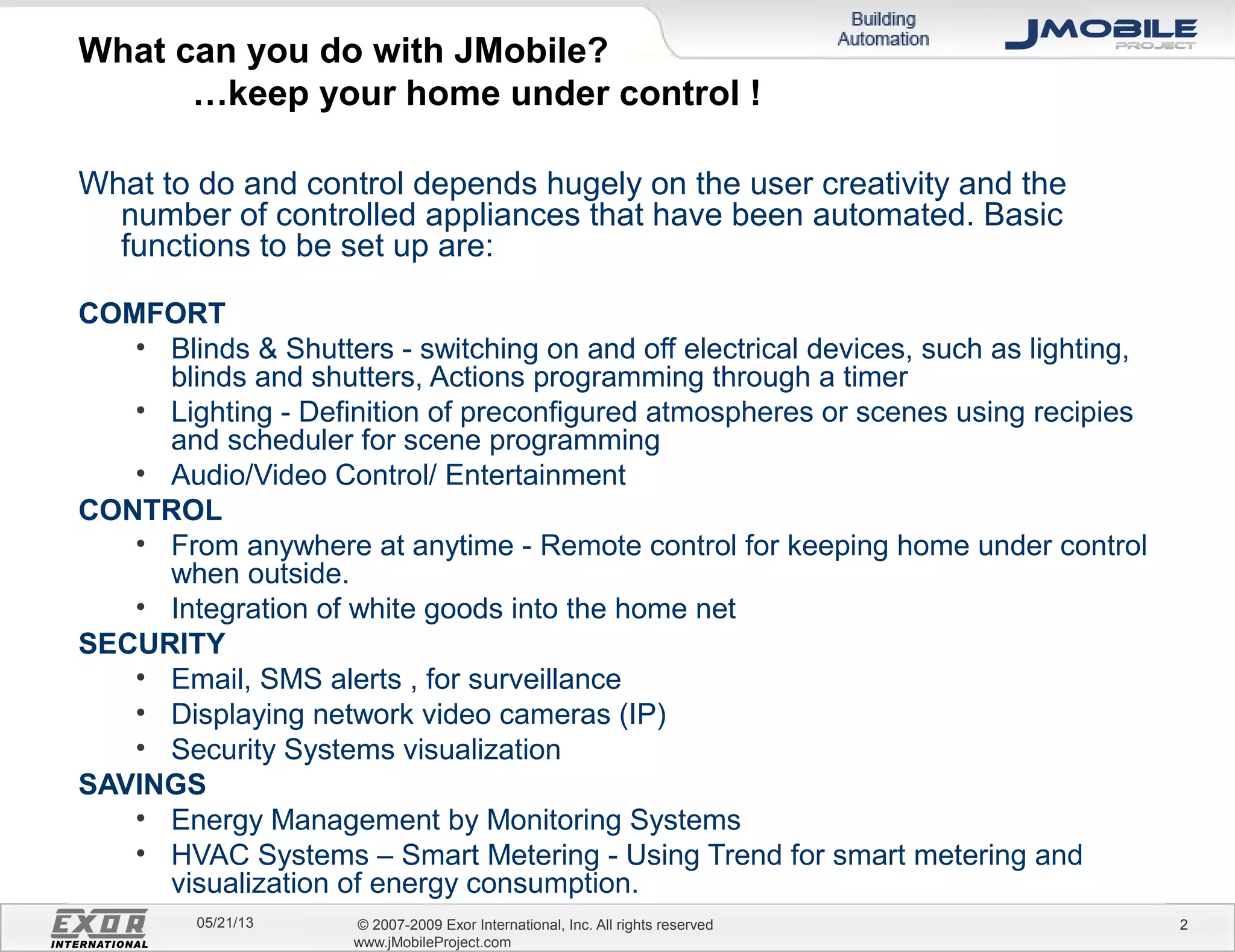 J mobile overview v11 building01 | PPT
