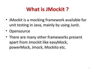 JMockit | PPT