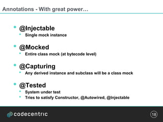 Mockito vs JMockit, battle of the mocking frameworks | PPTX