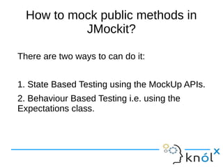 Jmockit Ppt