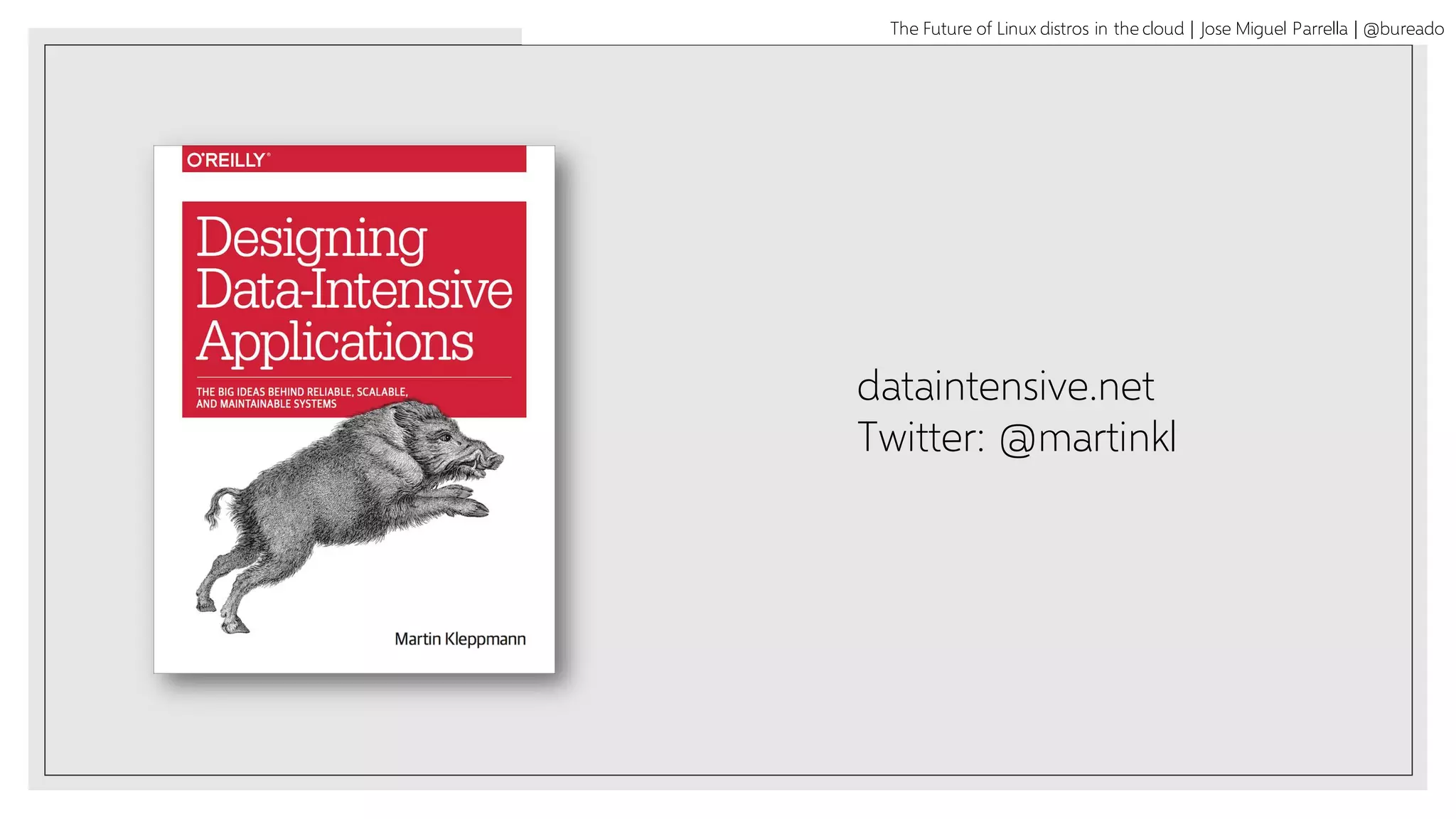 The Future of Linux Distros in the Cloud | PPT