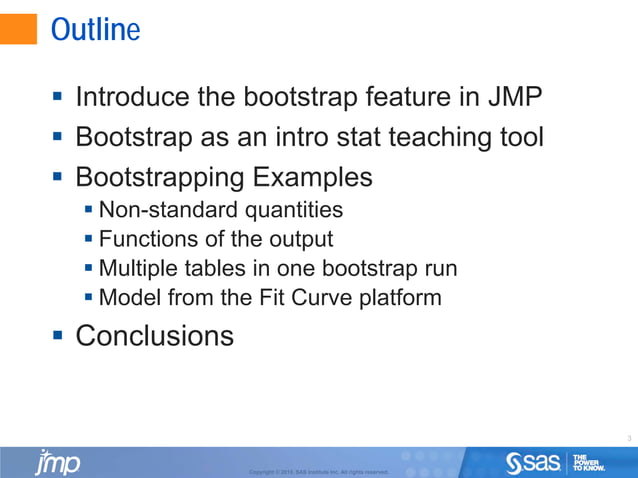 Advanced Use Cases Of The Bootstrap Method In Jmp Pro Ppt