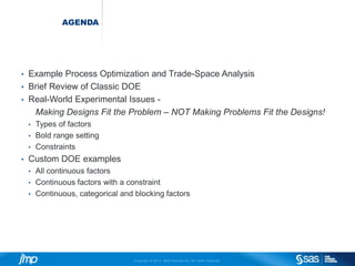 Basic Design of Experiments Using the Custom DOE Platform | PDF