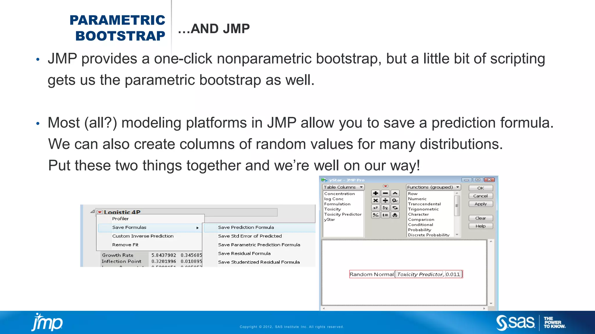 The Bootstrap and Beyond: Using JSL for Resampling | PDF | Technology & Computing