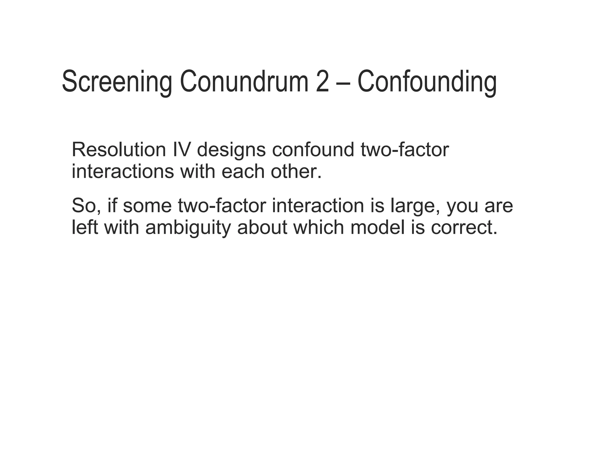 Everything You Wanted to Know About Definitive Screening Designs | PDF