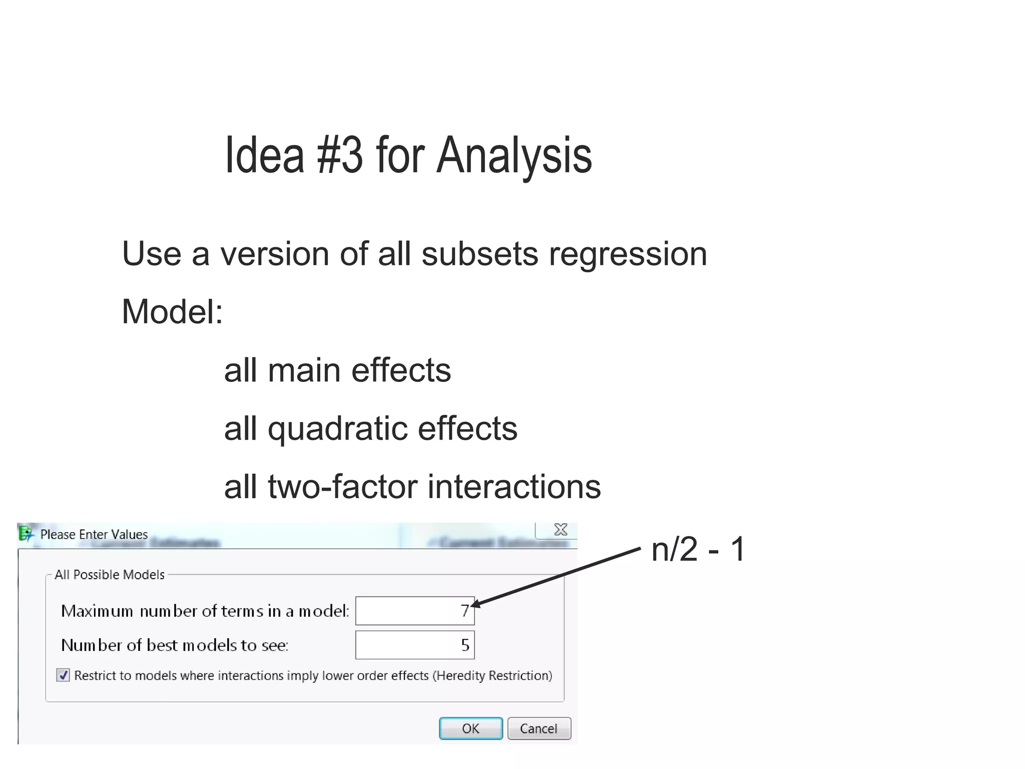 Everything You Wanted to Know About Definitive Screening Designs | PDF