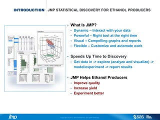 JMP for Ethanol Producers | PPT