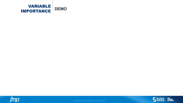 Exploring Variable Clustering and Importance in JMP | PPT Exploring Variable Clustering and Importance in JMP | PPT