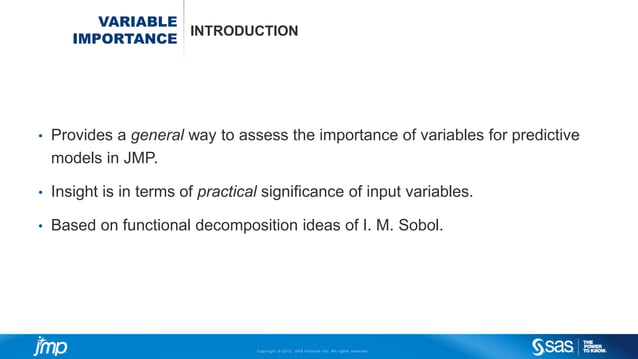Exploring Variable Clustering And Importance In Jmp Ppt