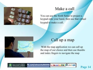 43 sixth sense technology | PPT