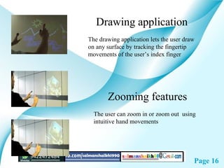 43 sixth sense technology | PPT