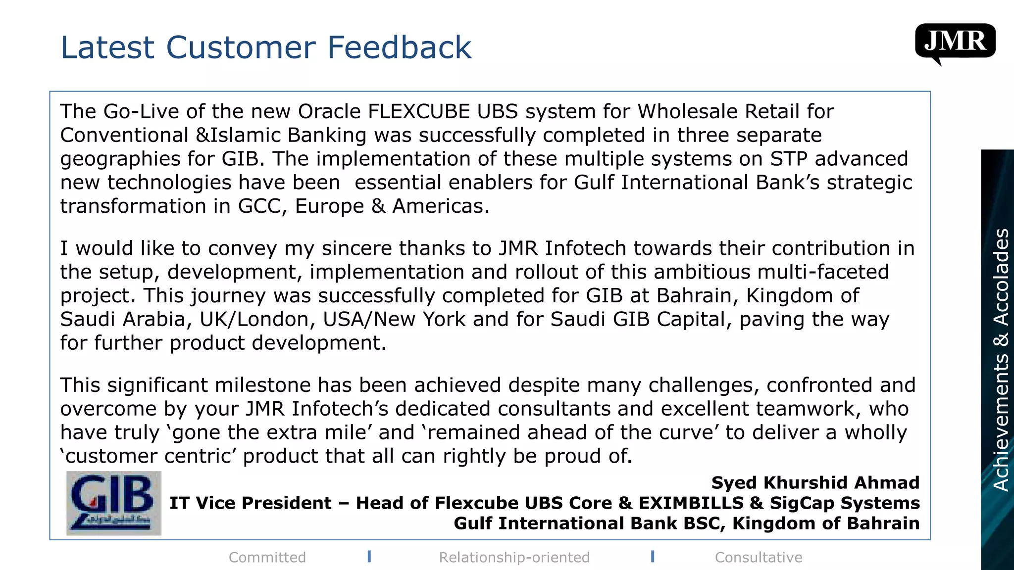 Jmr infotech corporate profile | PDF