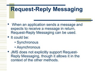 Java Messaging Service | PPT