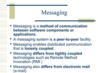 Java Messaging Service | PPT