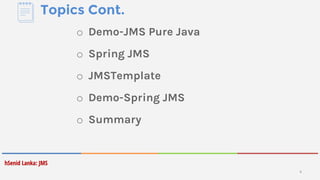 JMS-Java Message Service | PPTX