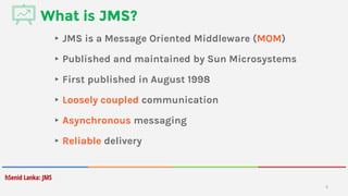 JMS-Java Message Service | PPTX