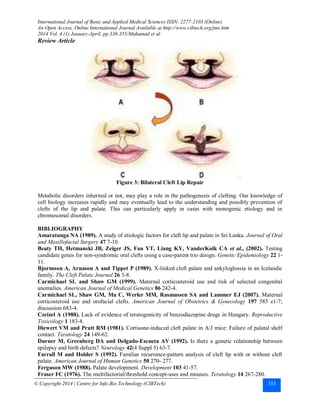 CLEFT LIP AND PALATE; A COMPREHENSIVE REVIEW | PDF
