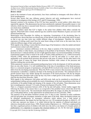CLEFT LIP AND PALATE; A COMPREHENSIVE REVIEW | PDF