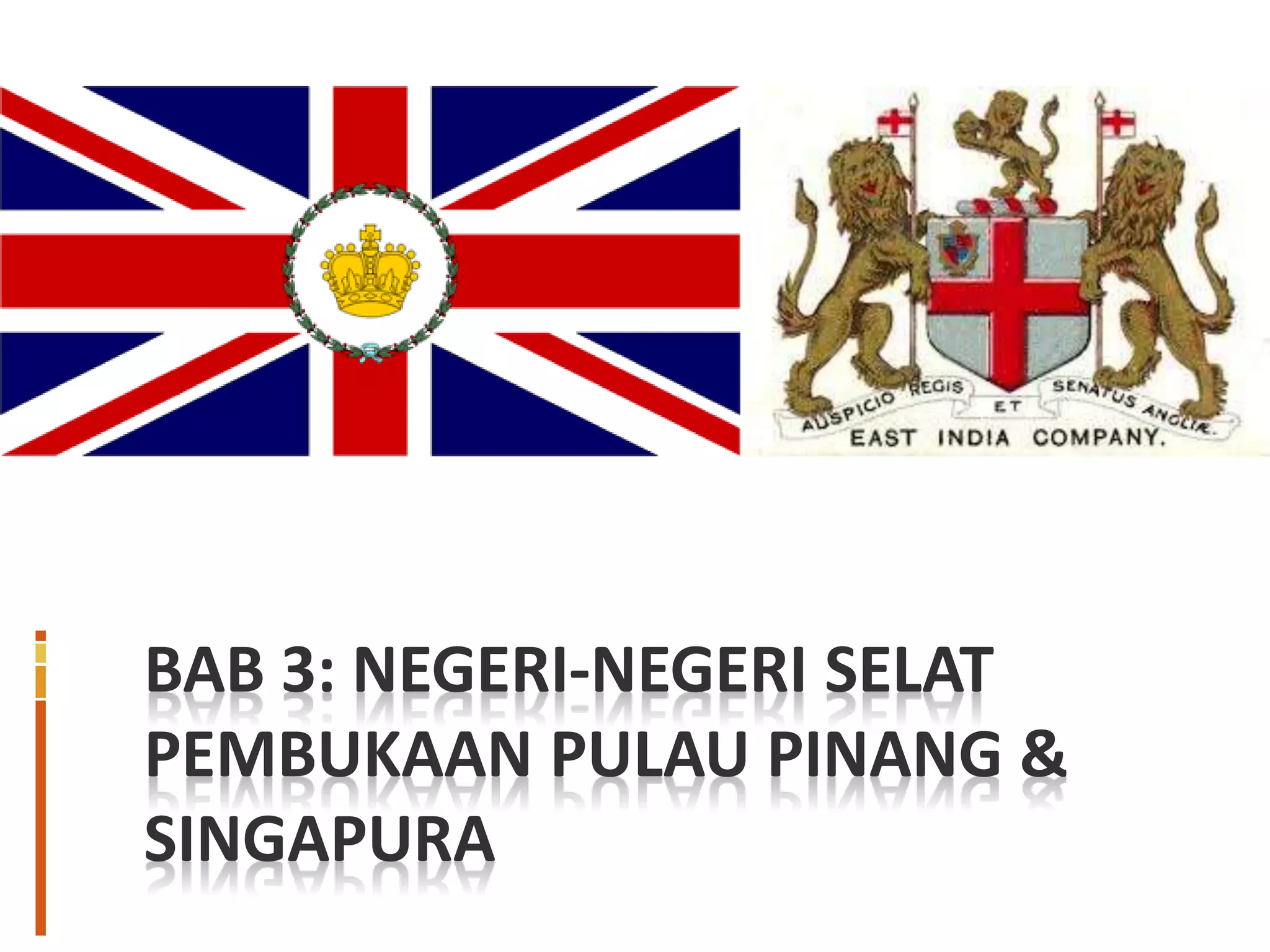 Negerinegeri Selat Di Tanah Melayu