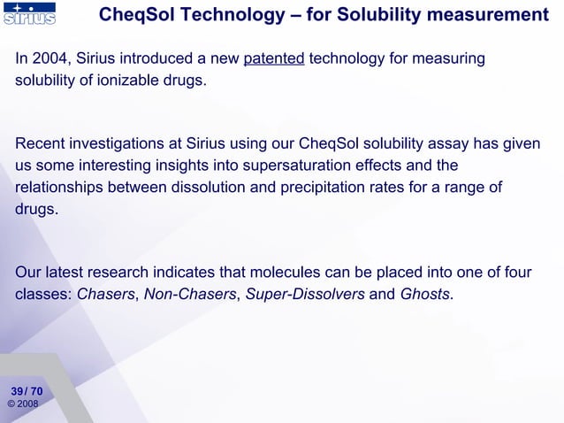 Measuring pKas, logP and Solubility by Automated titration | PPT ...
