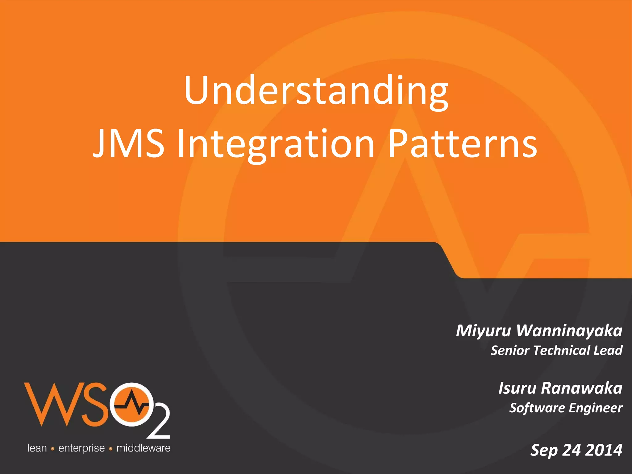 Understanding JMS Integration Patterns | PDF | Internet | Computing