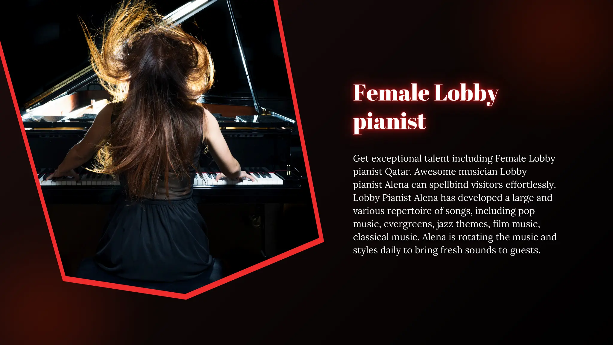 JM Strings is an entertainment agency offering exclusive artists | PPT | Free Download