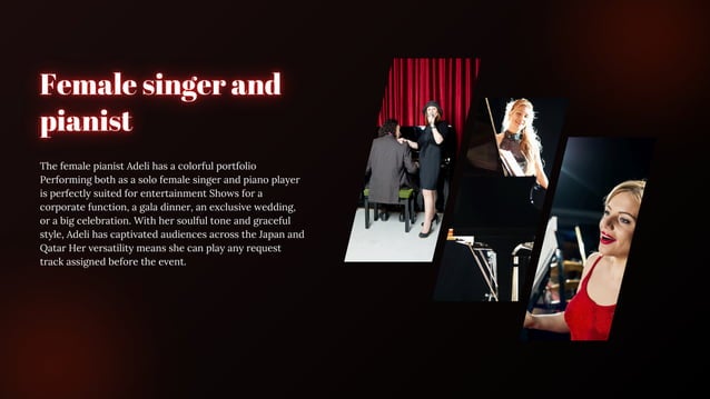 JM Strings is an entertainment agency offering exclusive artists | PPT | Free Download