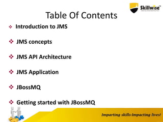 Jms using j boss | PPT