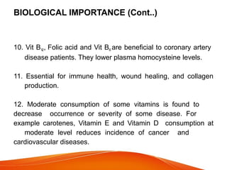 Vitamin - Introduction by Dr.M.Jothimuniyandi | PPT
